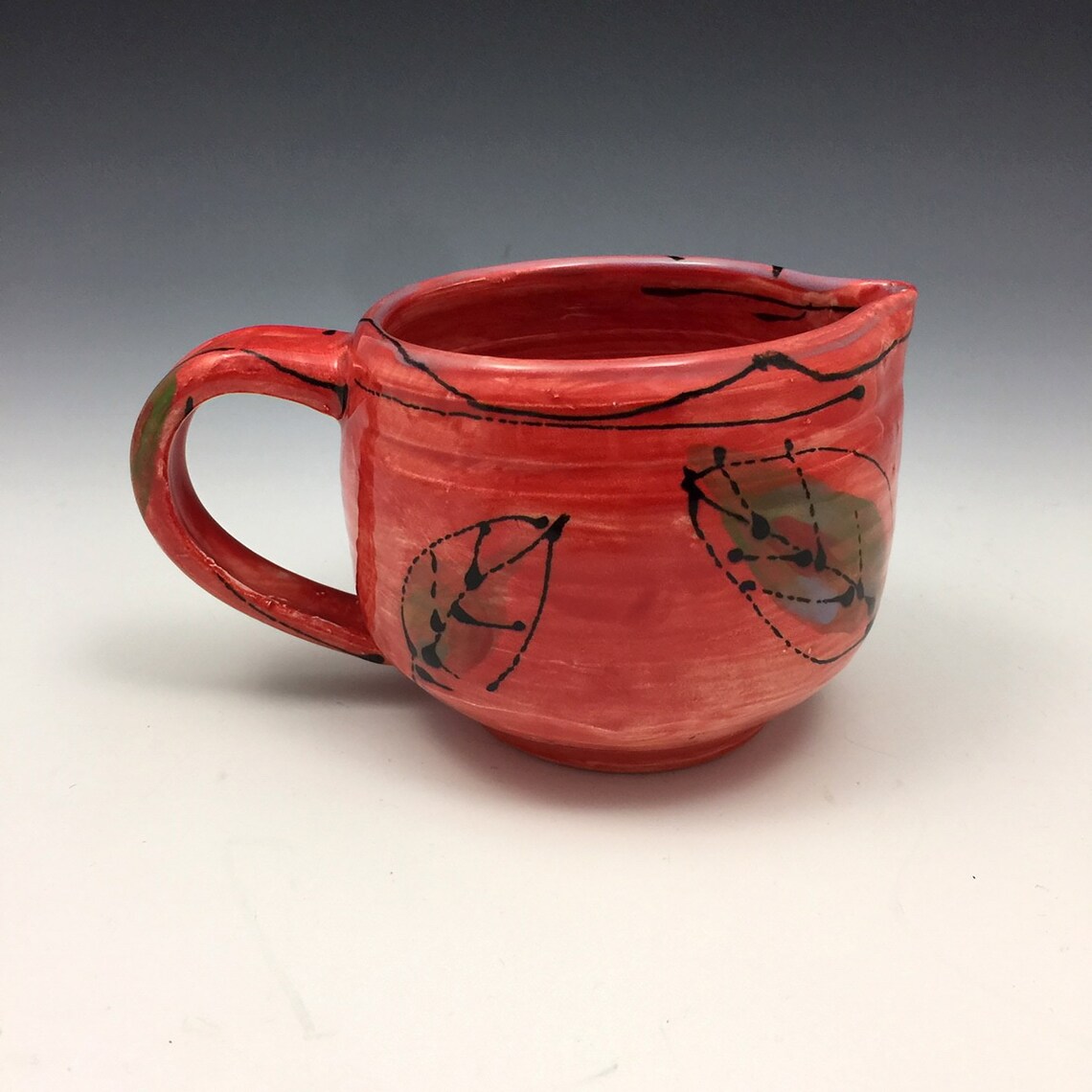 Pitcher, Ceramic, Hand Painted, Dishwasher Safe, Oven Safe, Perfect for ...