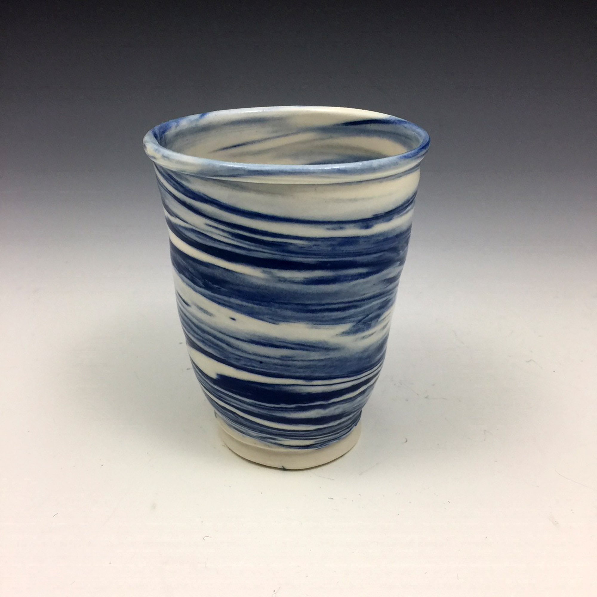 Agateware Tumblers, Ceramic , Hand Painted, Dishwasher Safe, Oven Safe ...