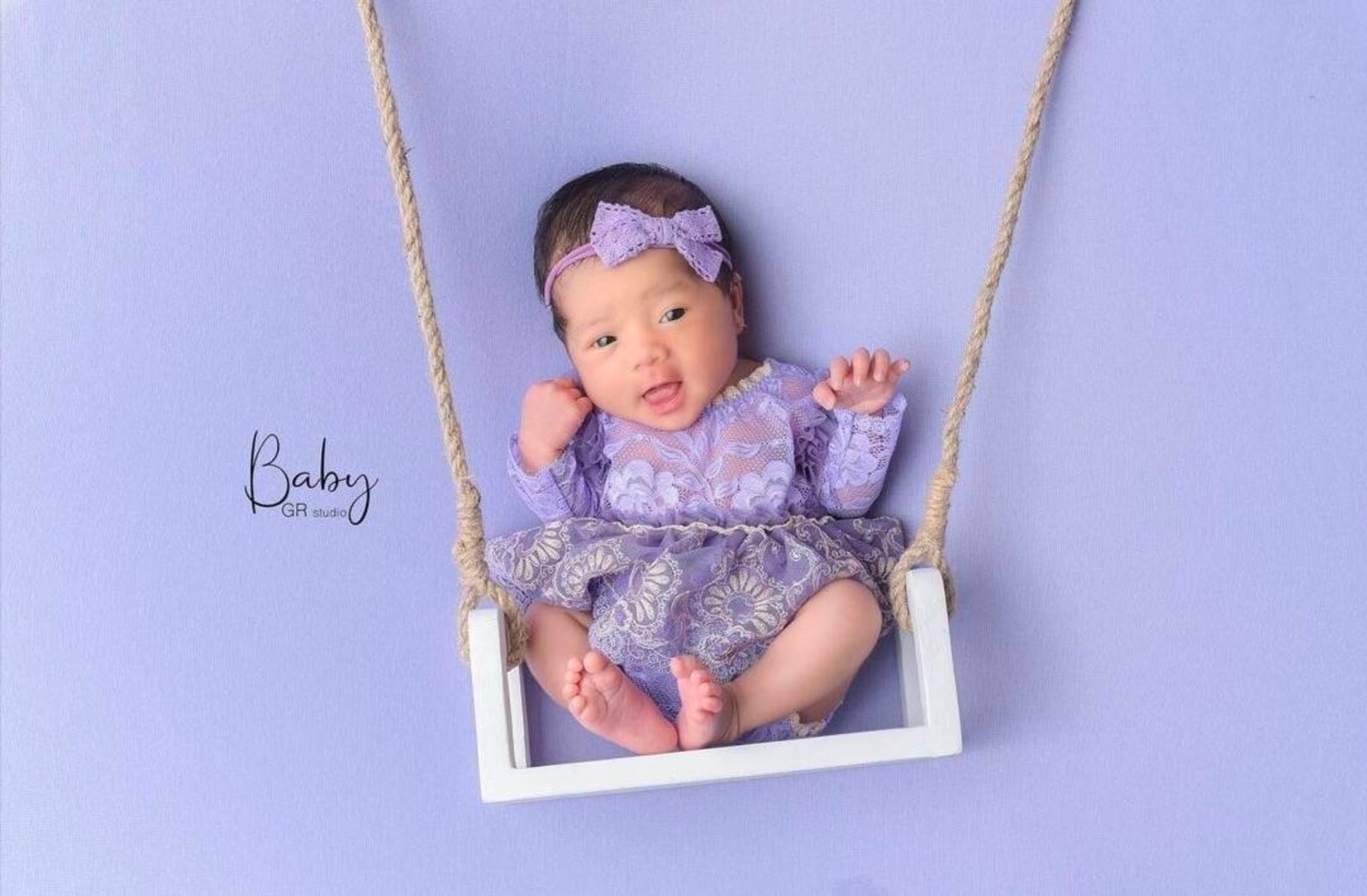 Newborn Props Swing, Wooden Baby Swing, Beanbag Props, Basic Pose ...