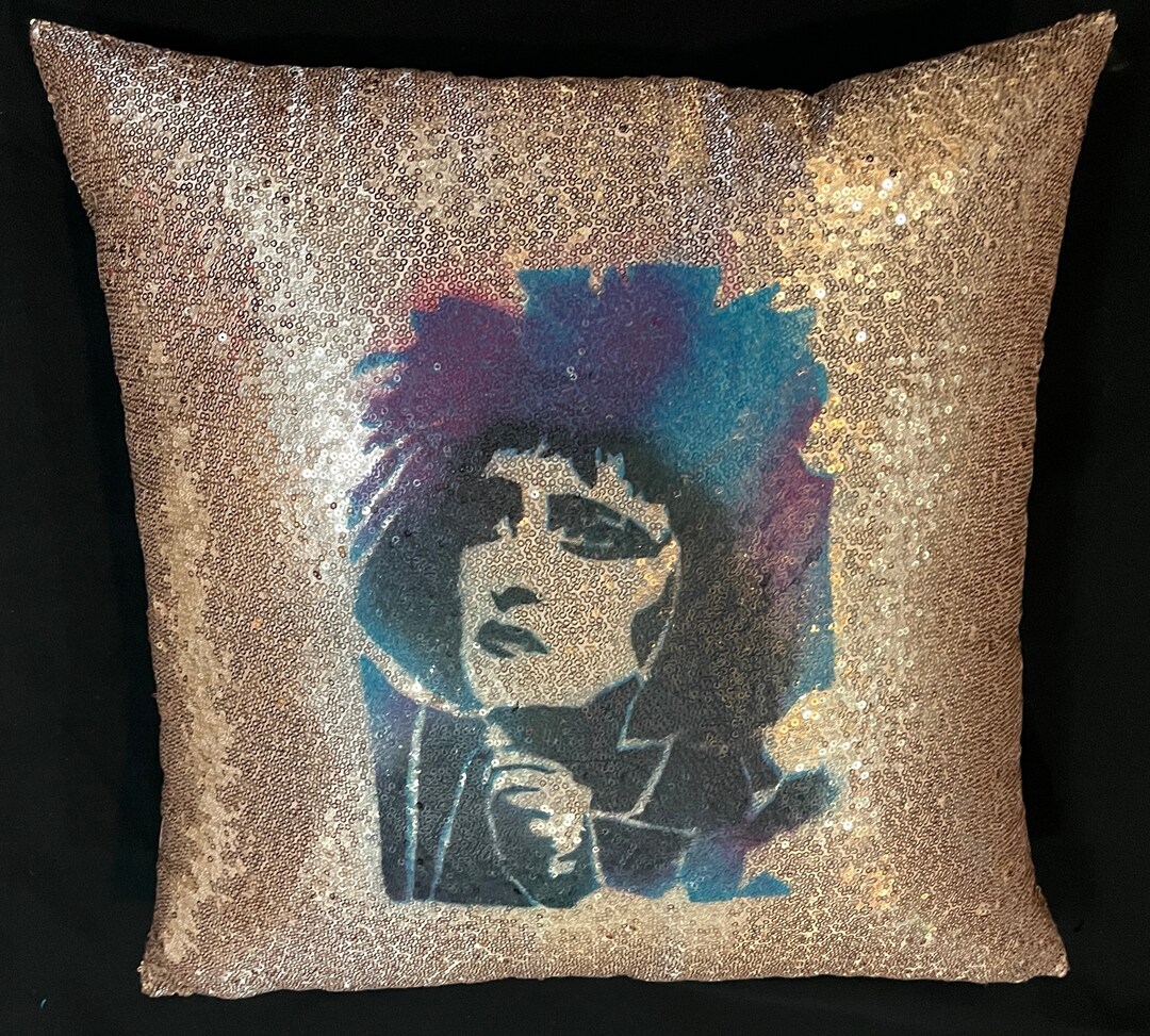 Custom SIOUXSIE SIOUX & the Banshees Glitzy Sequin Rose Gold / Satin ...