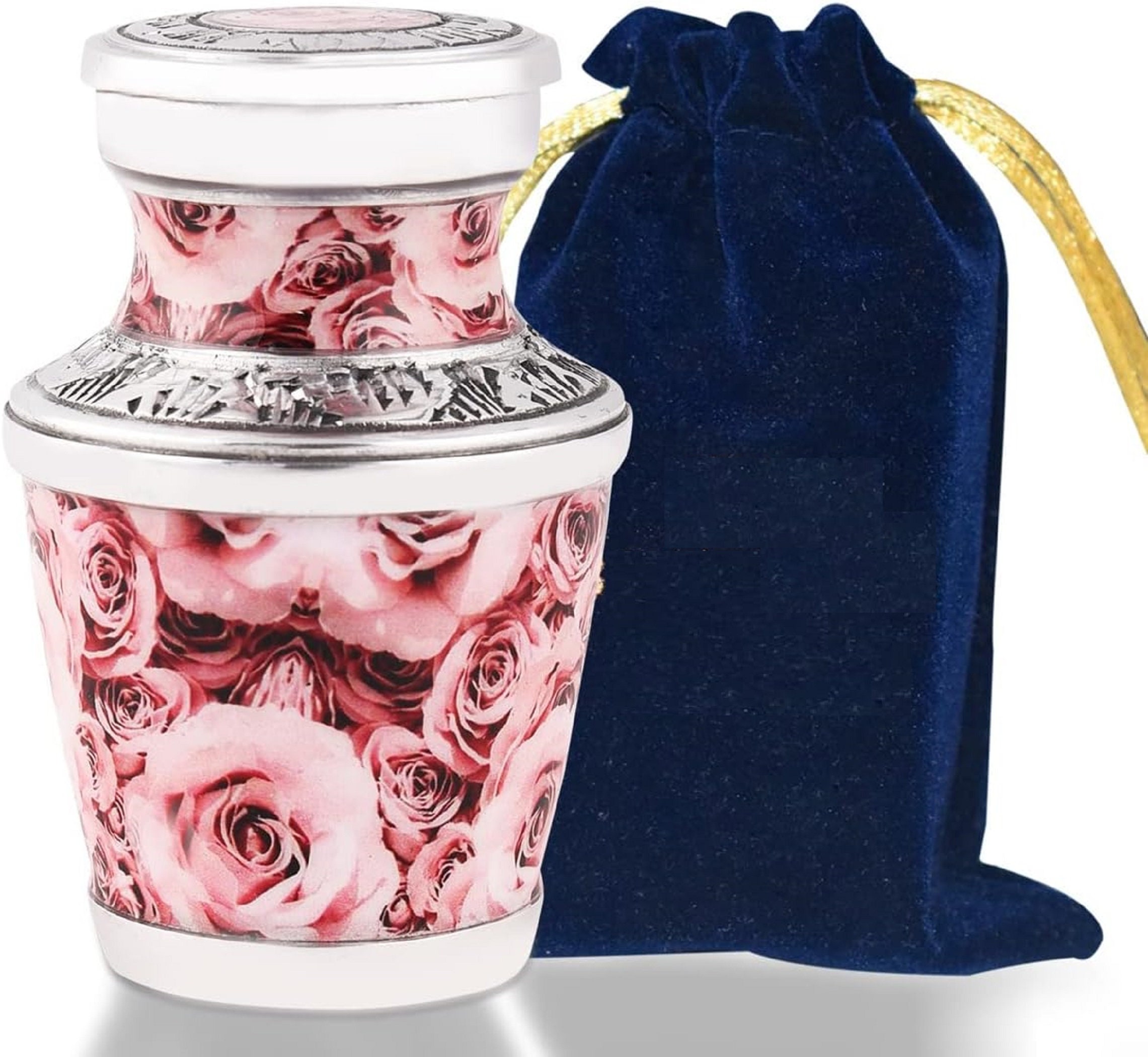 Mini Urn Pink Rose Cremation Urn Small Urn Set of 4 Small Urns - Etsy