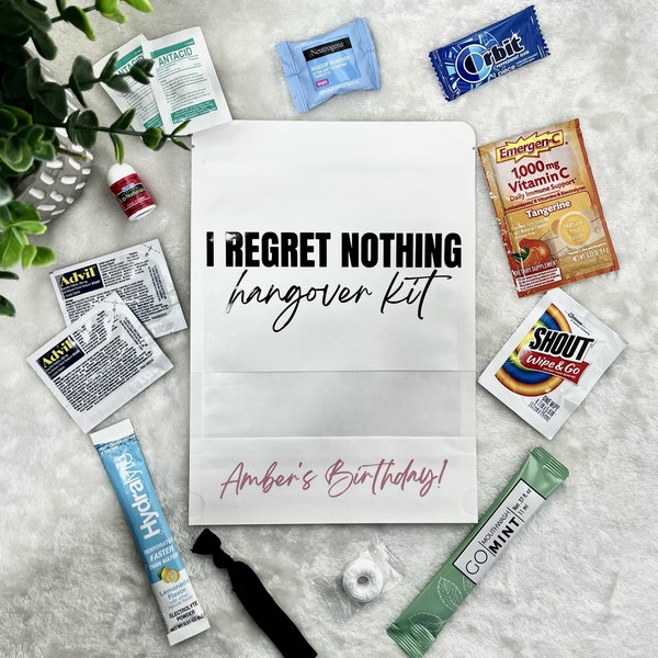 Hangover Kit - Etsy