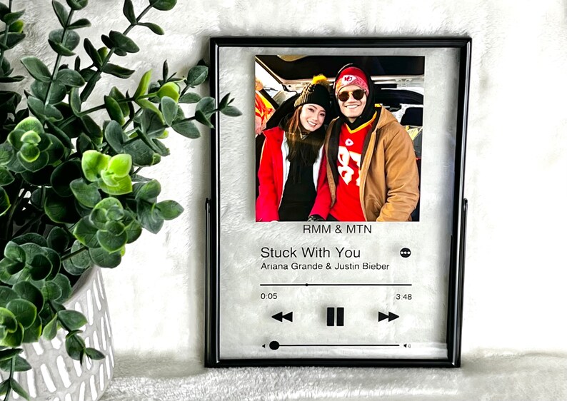 Apple Music Style Float Frame Includes Frame W/ Your Picture - Etsy