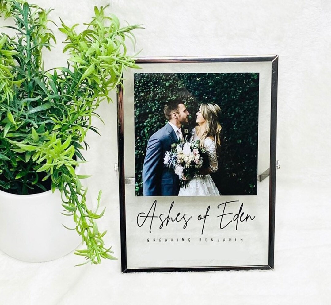 Music Title Float Frame With Picture! - Customized to You / Spotify ...