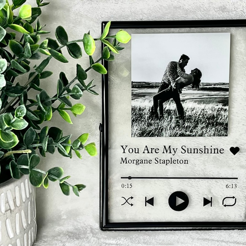 Customized Spotify Photo Frame - Etsy