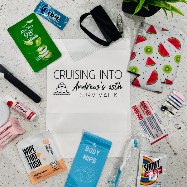 Cruise Survival Kit - Etsy