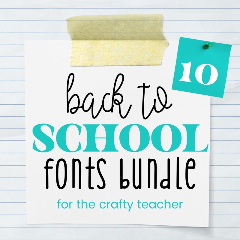 Handwriting Lines Font - Etsy