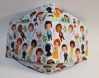 Bridgerton Face Mask - Etsy