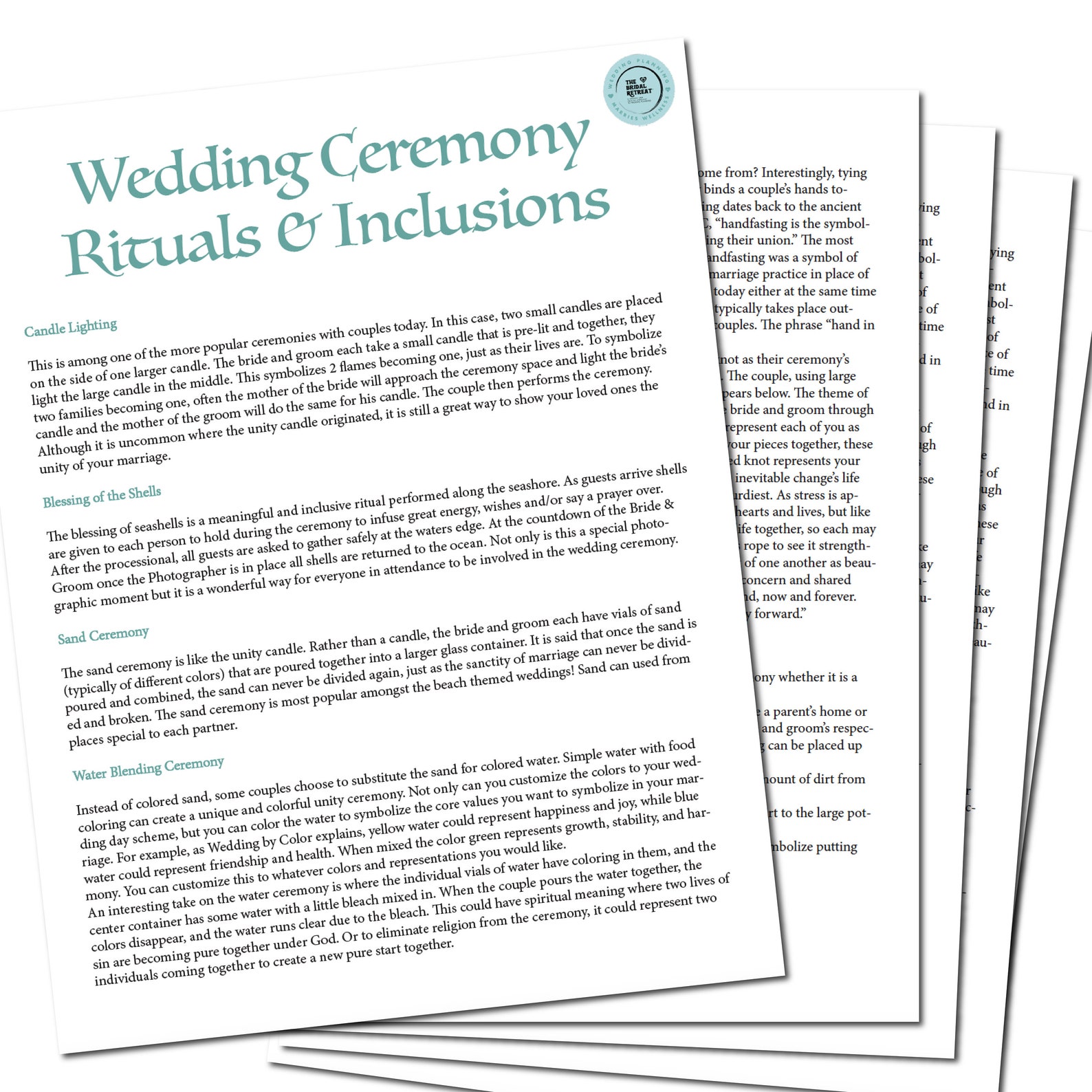 Wedding Ceremony Rituals and Inclusions Guide, Wedding Rituals ...