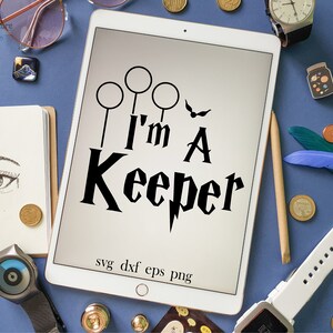 I'm a Keeper Svg, Wizard Boy Svg, Wizard Cut File, Wizard Silhouette ...