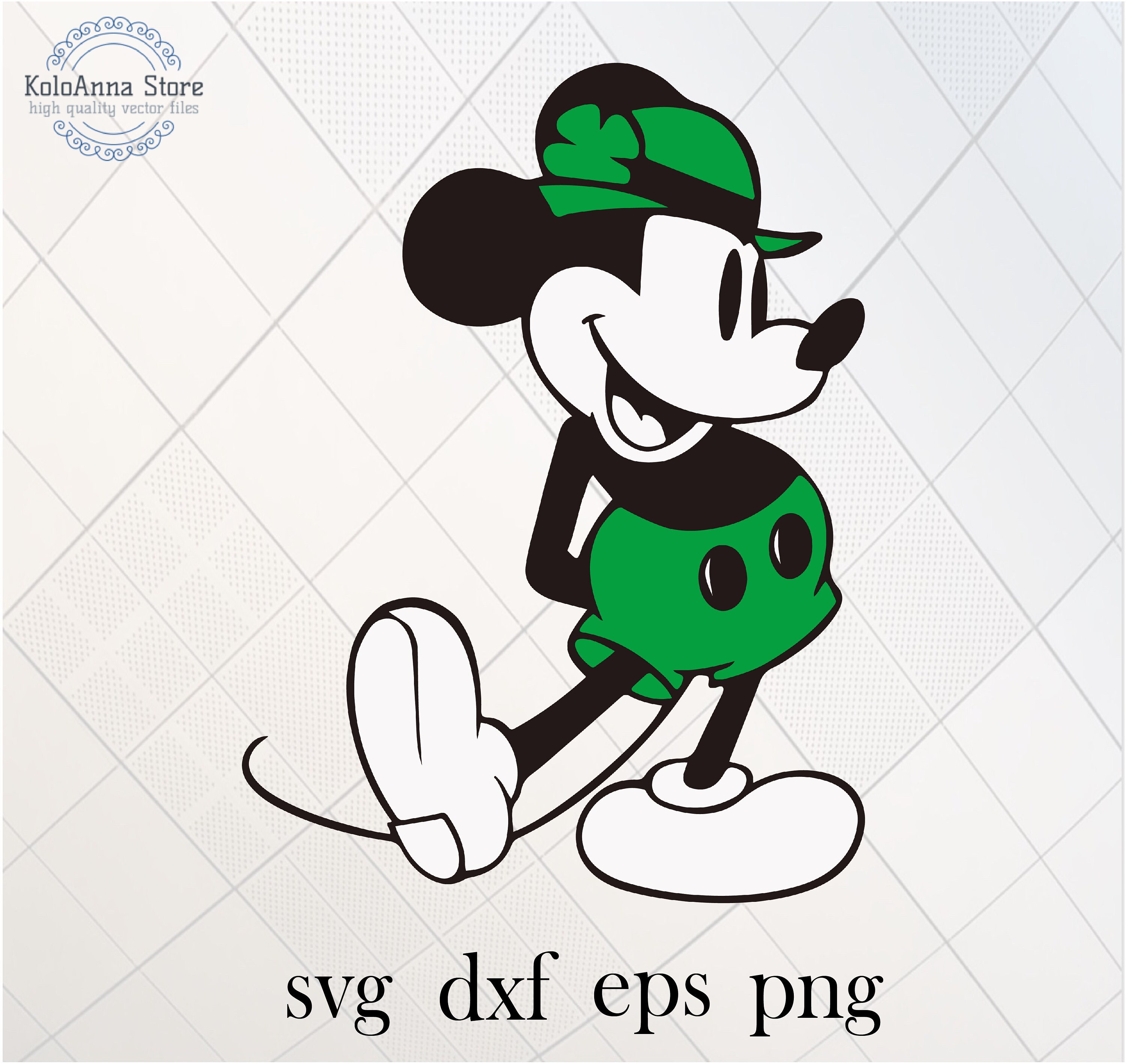 Mouse Svg Mickey Svg St Patrick Svg St Patrick Day Svg Etsy Uk