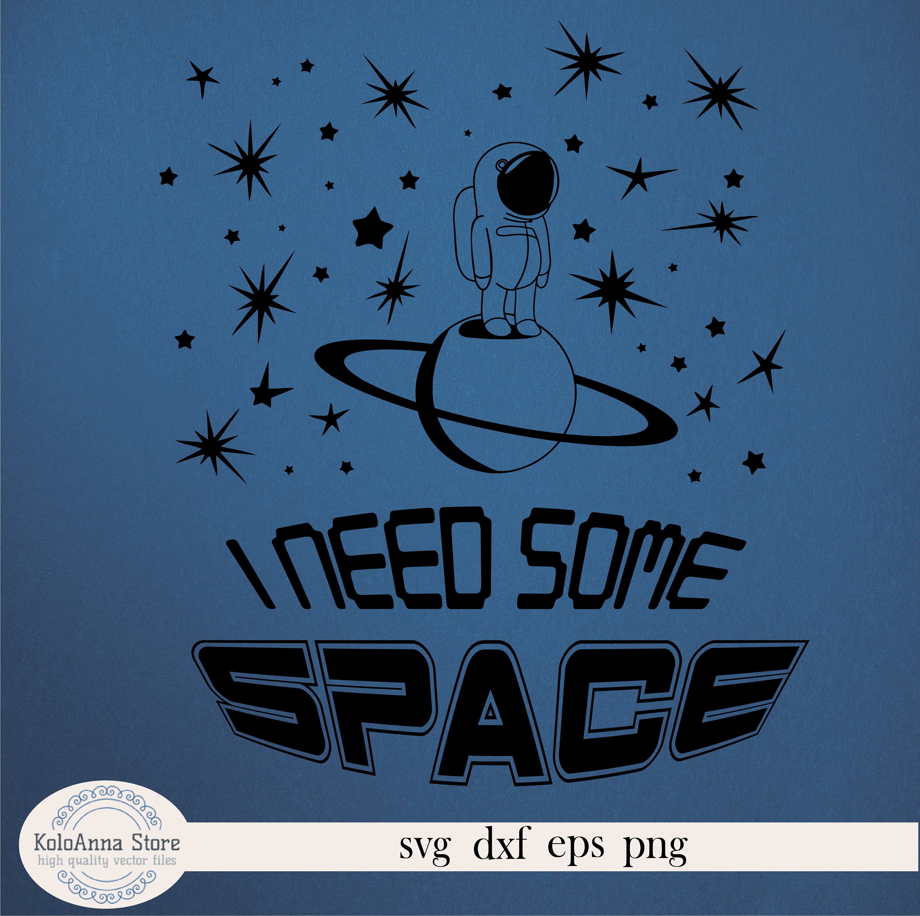 I Need Some Space Svg Space Svg Astronaut Svg Introvert - Etsy