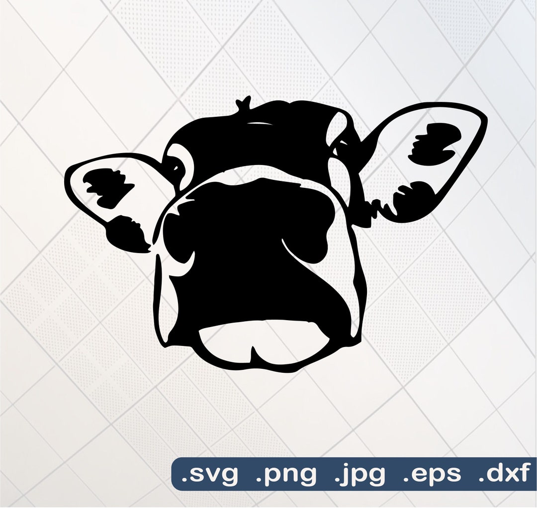 Cow SVG, Cow Head Svg, Heifer SVG, Cow PNG, Farm Svg, Farm Animals Svg ...