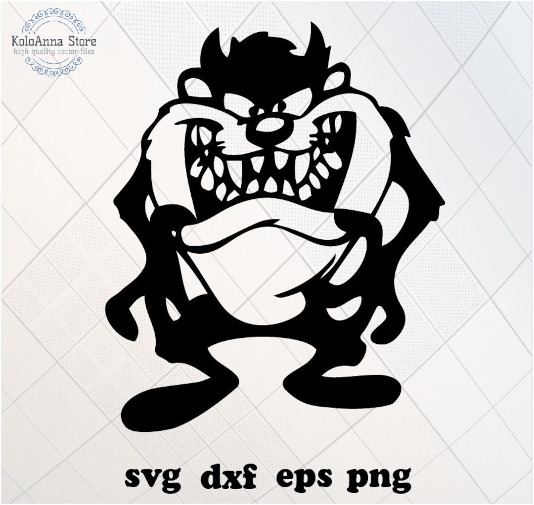 Tasmanian Devil Svg Svg Files for Cricut Here Comes Trouble - Etsy ...