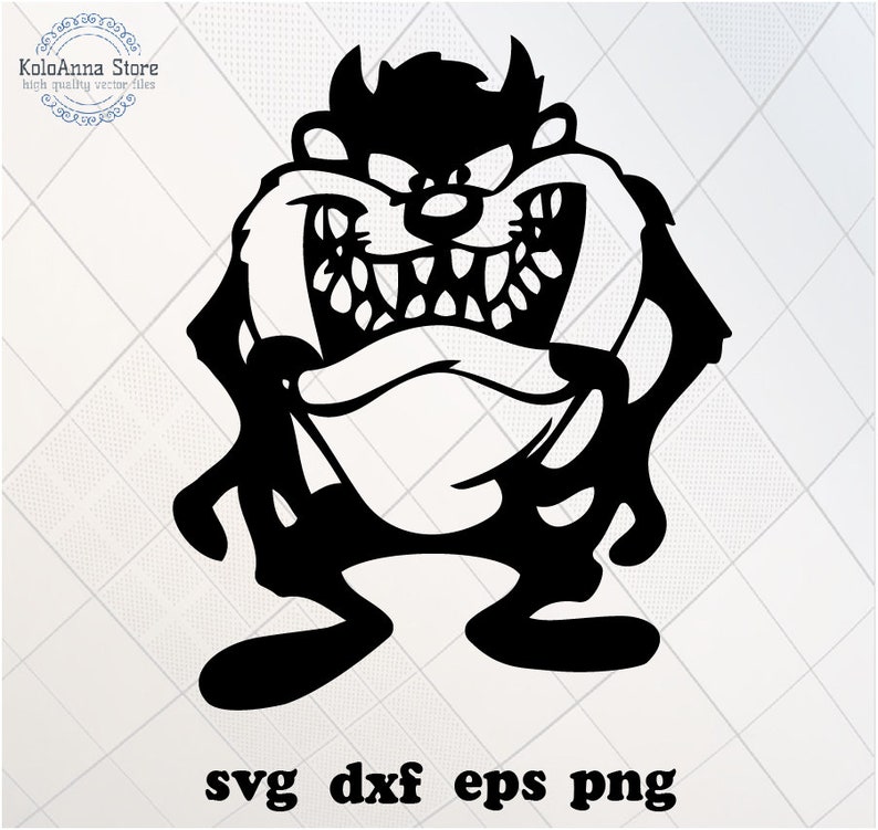 Tasmanian Devil Svg Svg Files for Cricut Here Comes Trouble - Etsy