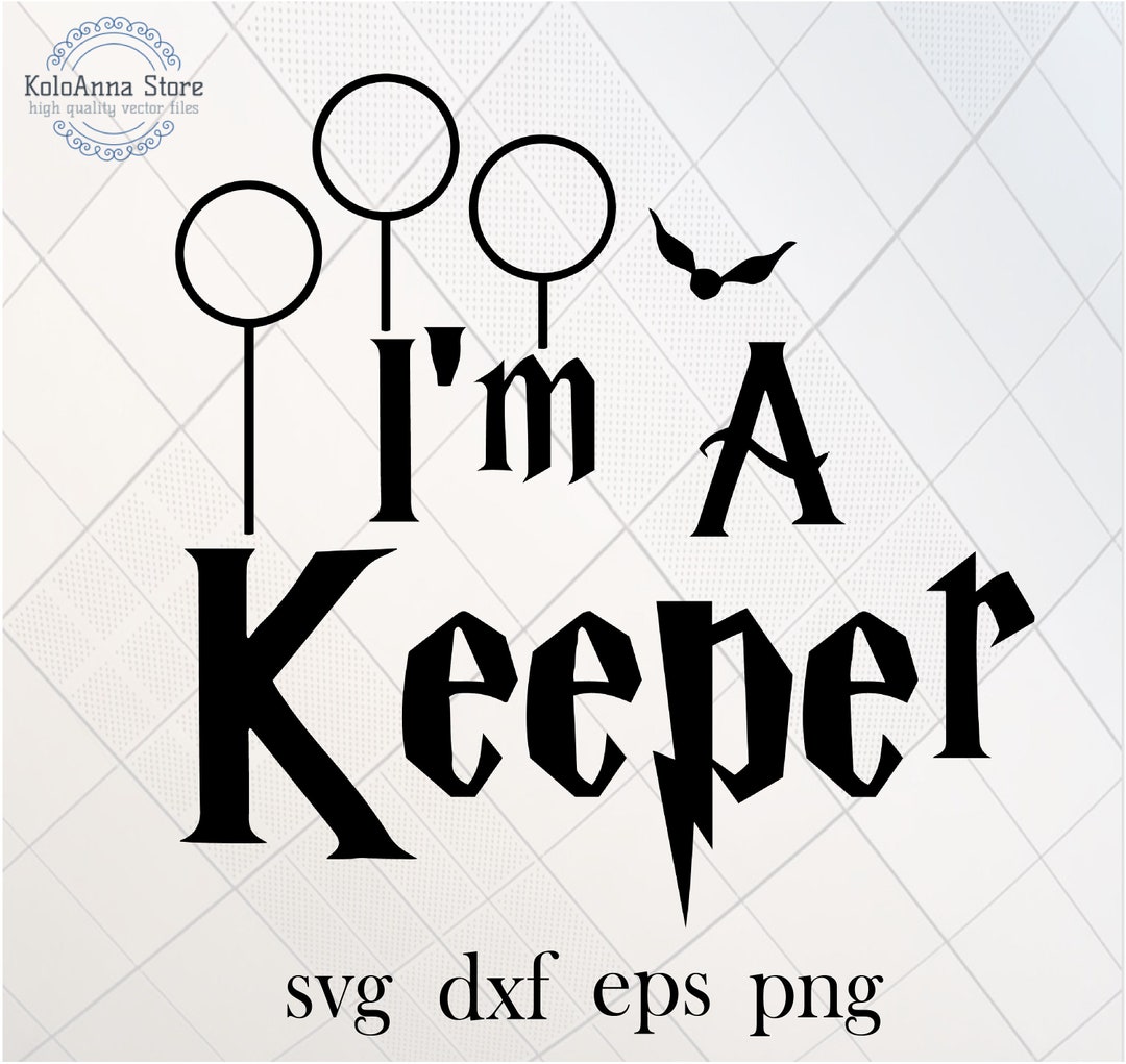I'm a Keeper Svg, Wizard Boy Svg, Wizard Cut File, Wizard Silhouette ...