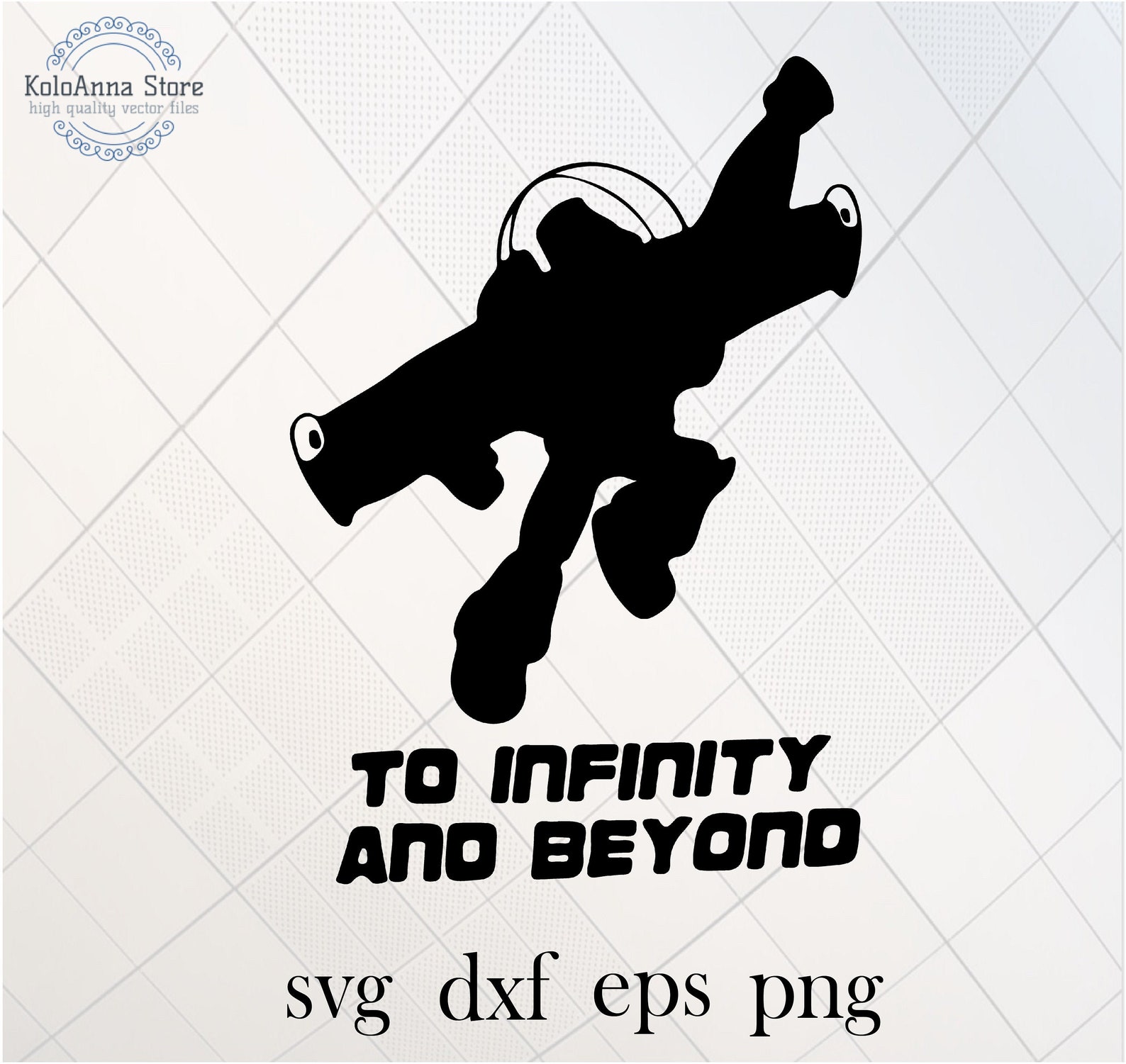 To Infinity and Beyond Svg Toy Svg Cut File Vector - Etsy