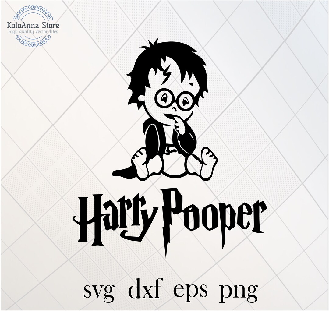 Harry Pooper SVG, Baby SVG, Mom Life Svg, Funny Svg, T-shirt Design ...