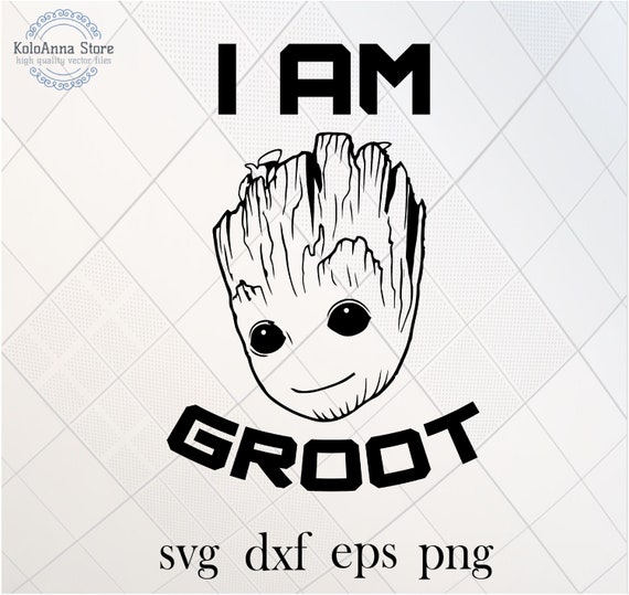 I Am Groot Svg Groot Svg Guardians of the Galaxy Svg Svg | Etsy