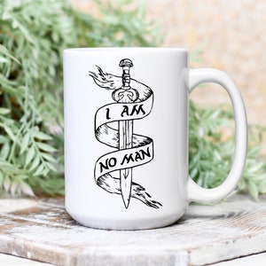 I Am No Man SVG, T-shirt Design, Tumbler Design, Laser Cut Files ...