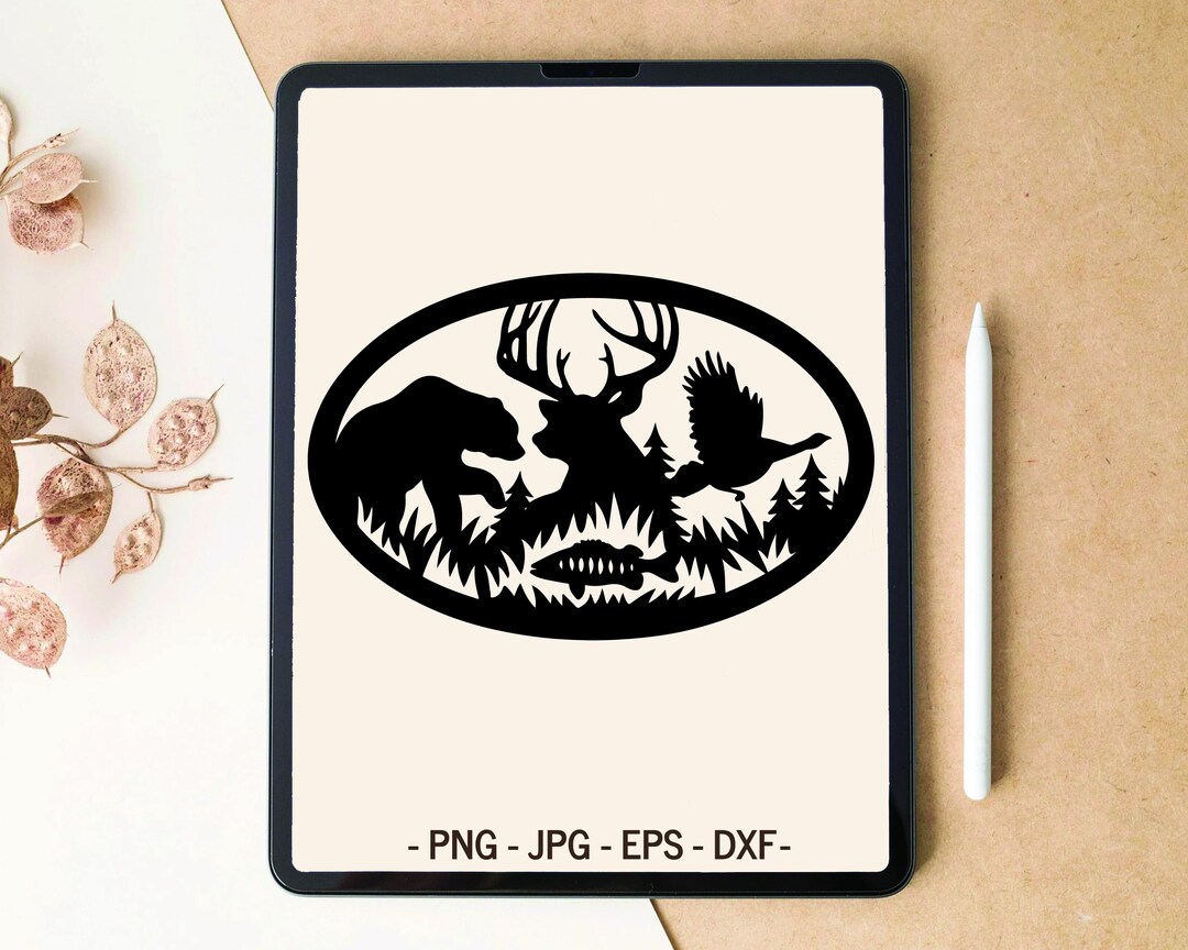 Welcome Sign SVG, Hunting SVG, Fishing SVG, Hunting Scene Svg, Hunting ...