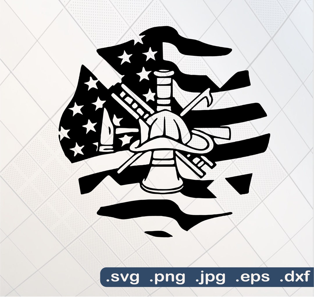 Firefighter SVG, Firefighter PNG, Fireman SVG, Fire Dept Svg, Fire ...