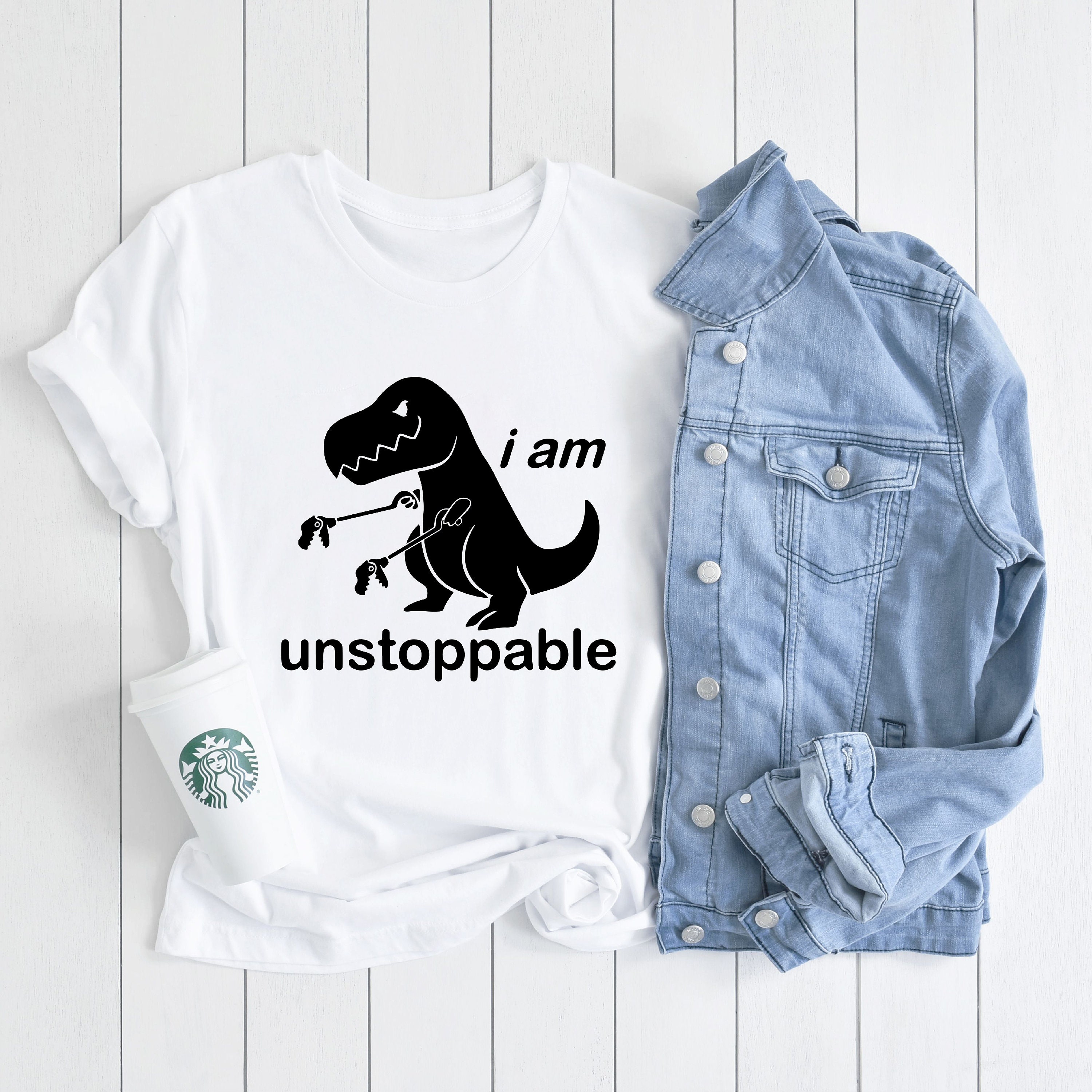 I Am Unstoppable Svg T-rex Svg Tyrannosaurus Rex Dinosaur - Etsy Canada