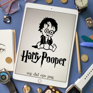 Harry Pooper SVG, Baby SVG, Mom Life Svg, Funny Svg, T-shirt Design ...