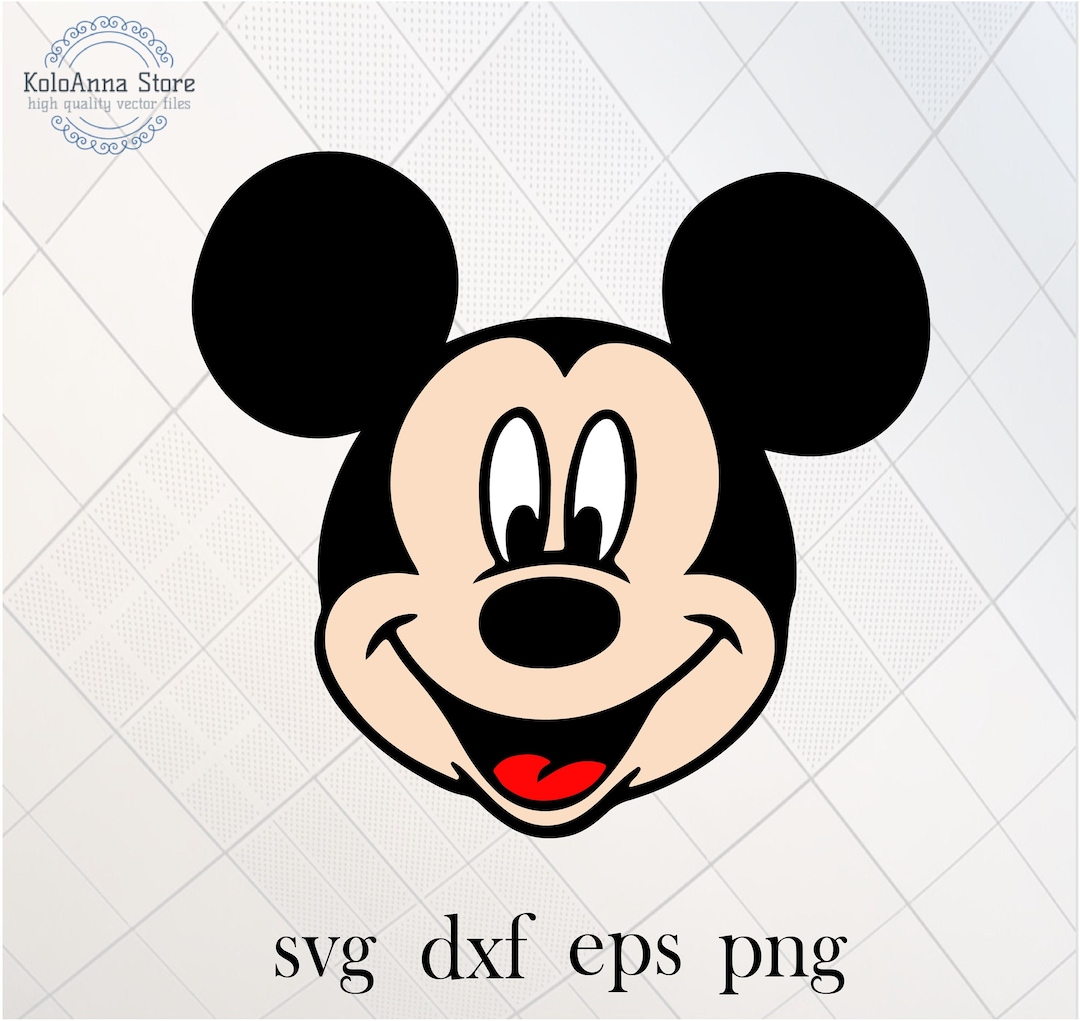 Mickey SVG, Layered SVG, T-shirt Design, Tumbler Design, Laser Cut ...