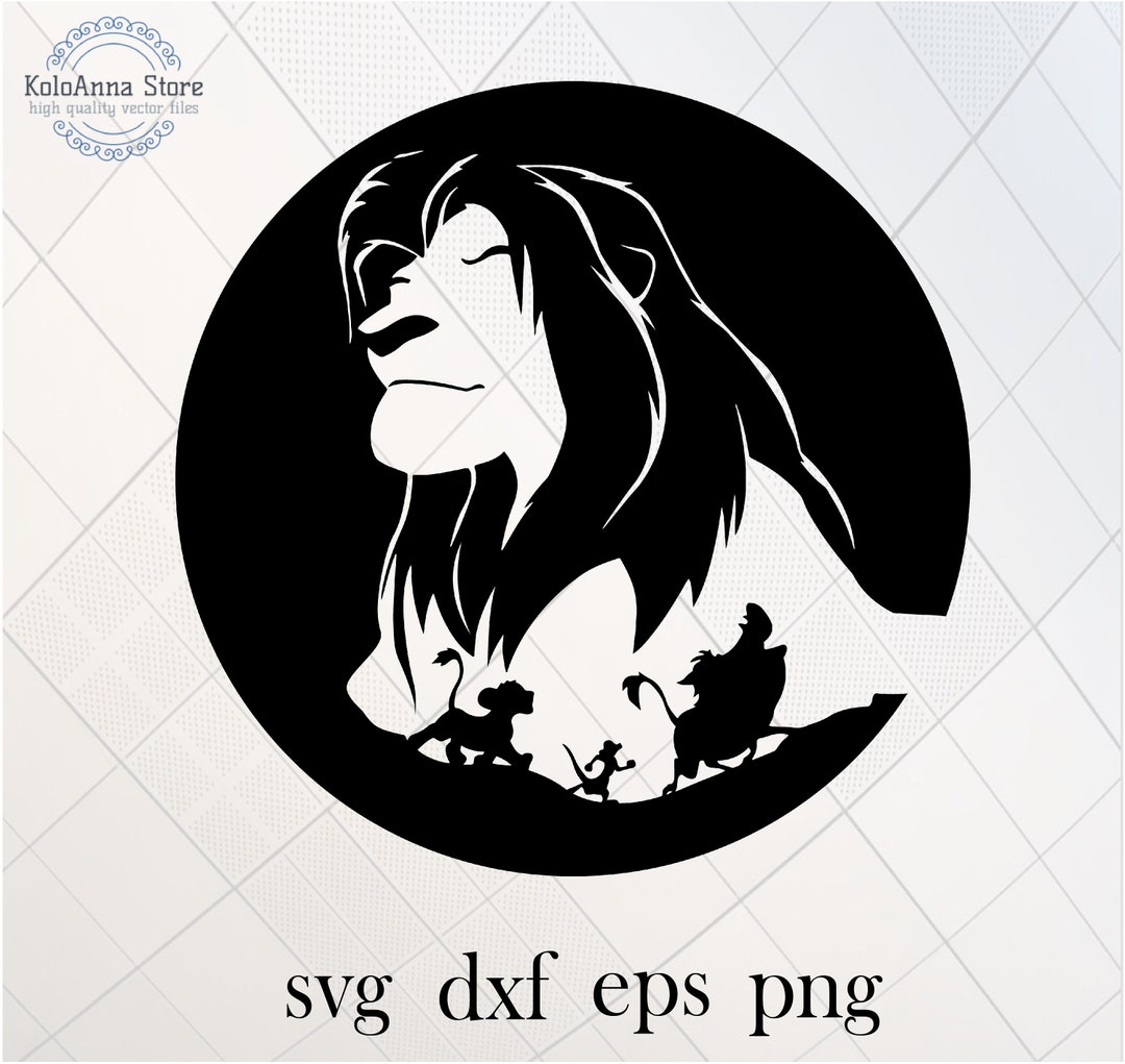 Lion King Svg, Simba Svg, Timon and Pumba Svg, Lion Svg, Lion King Cut ...