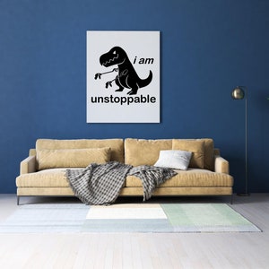 I Am Unstoppable Svg T-rex Svg Tyrannosaurus Rex Dinosaur - Etsy Canada