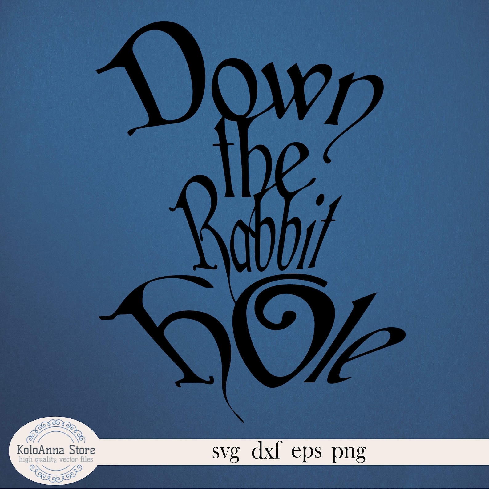 Down the Rabbit Hole Wonderland Svg the Rabbit Hole Svg - Etsy