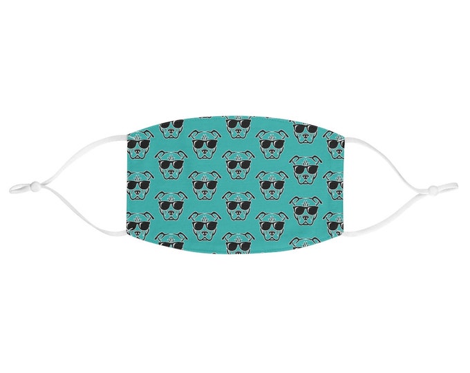 Pit Bull Face Mask, Pit Bull Mom Face Mask, Pitbull Face Mask, Pit Bull ...