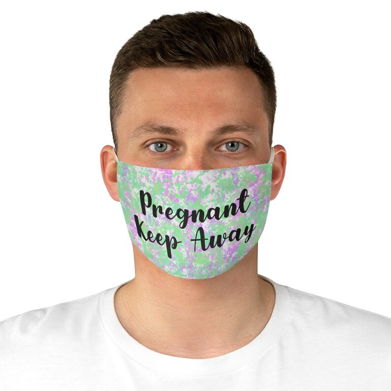 Pregnant - Keep Away Face Mask - Etsy