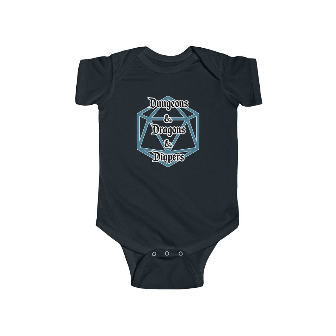 Dnd Diapers Onesie - Etsy
