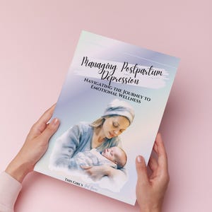 Post-partum Depression Therapy Worksheets Psychoeducation Printables ...