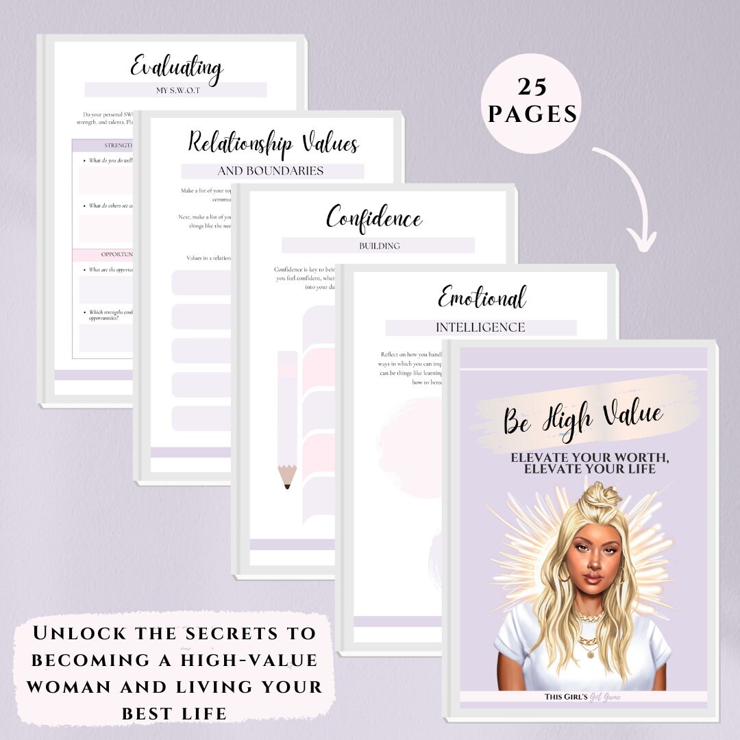 Self Esteem Bundle Confidence Worksheet Counseling Tools - Etsy