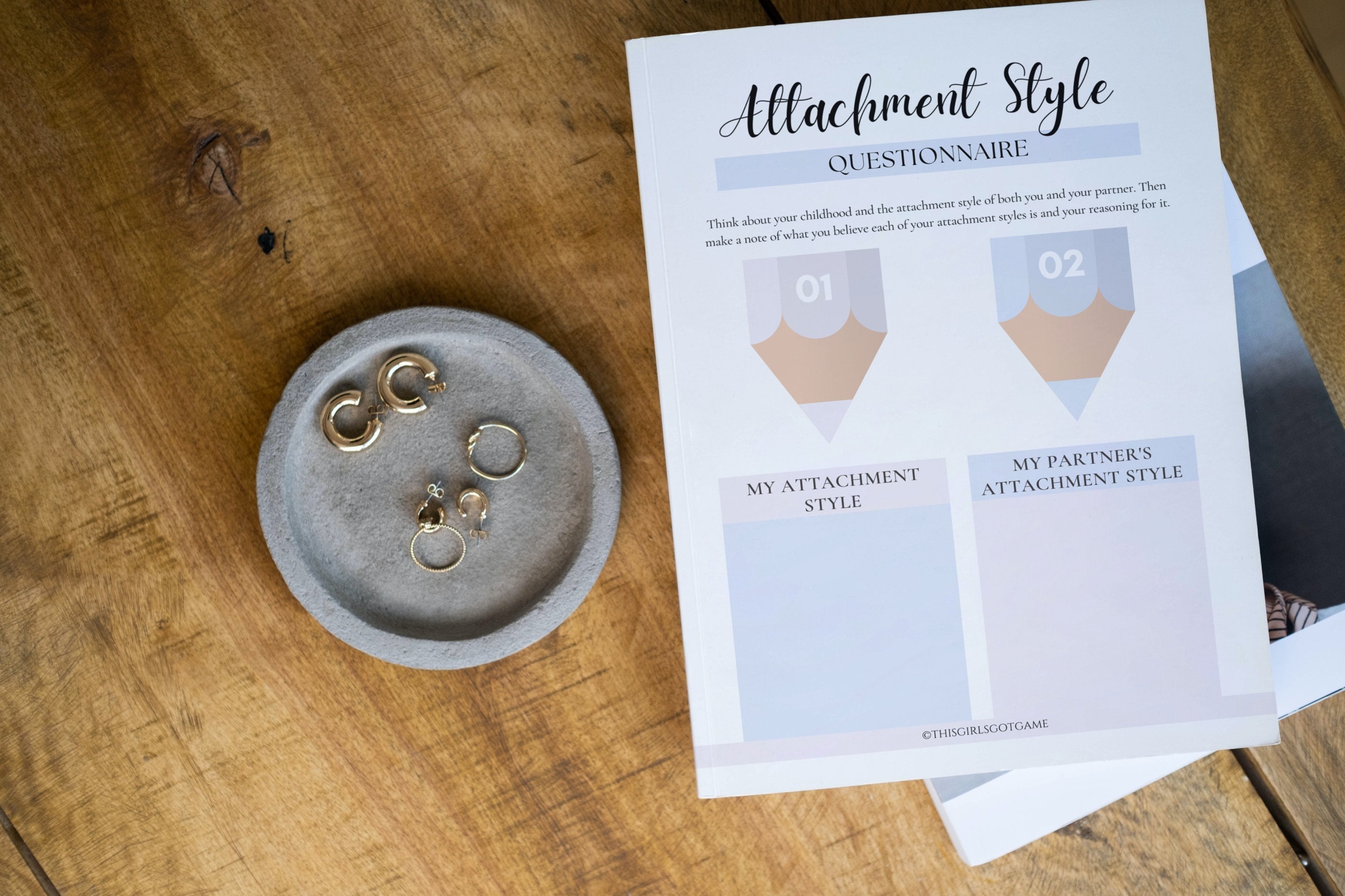 Attachment Style Quiz Adult Attachment Styles Worksheet Disorganized ...