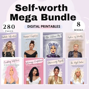 Self Esteem Bundle Confidence Worksheet Counseling Tools Psychology ...
