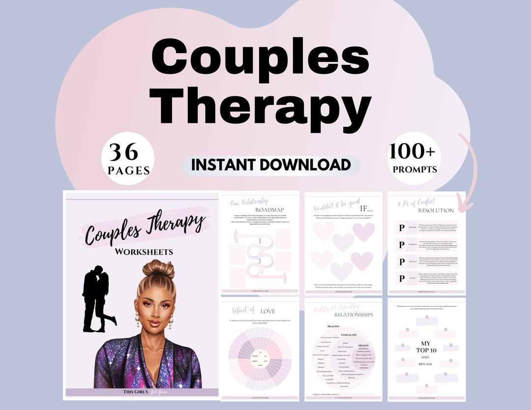 Couples Therapy Relationship Coach Workbook Couples Counselling ...