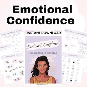 Feeling Confident Teen Self- Worth Journal Self-esteem Journal School ...