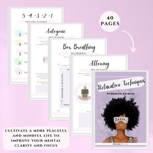 Stress Relief Bundle Mindfulness Practices Coping Skills Work-life ...