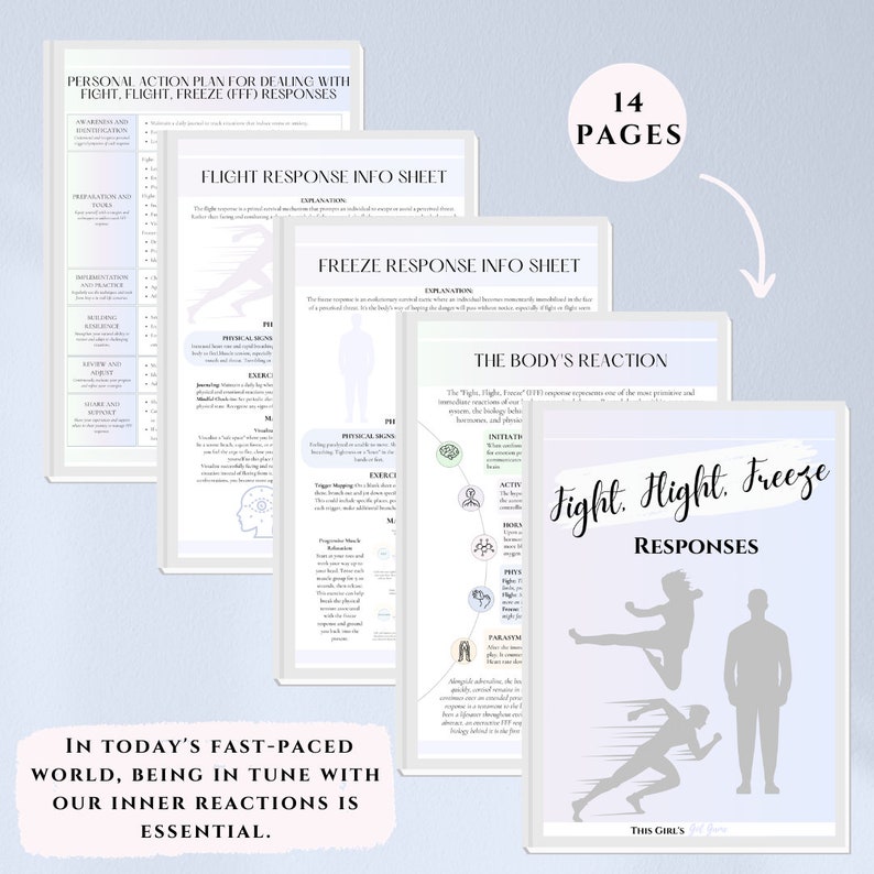 Healing Trauma Therapy Worksheets PTSD Treatment Printables EMDR Body ...