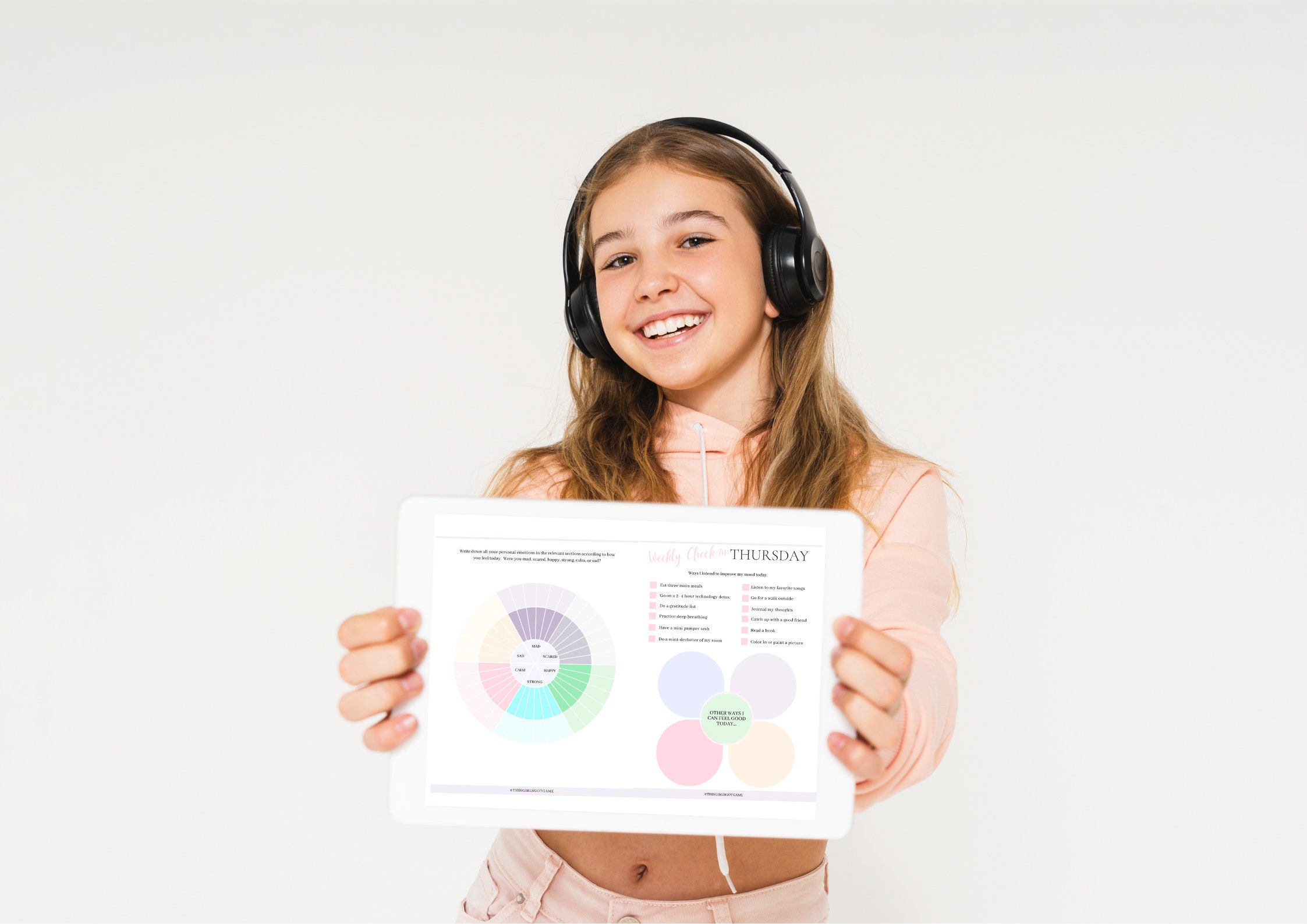 Weekly Check in for Teen Girls Printable Teen Mental Health - Etsy