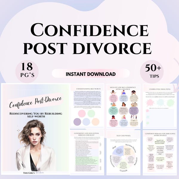 Divorce Template Guide - Etsy UK
