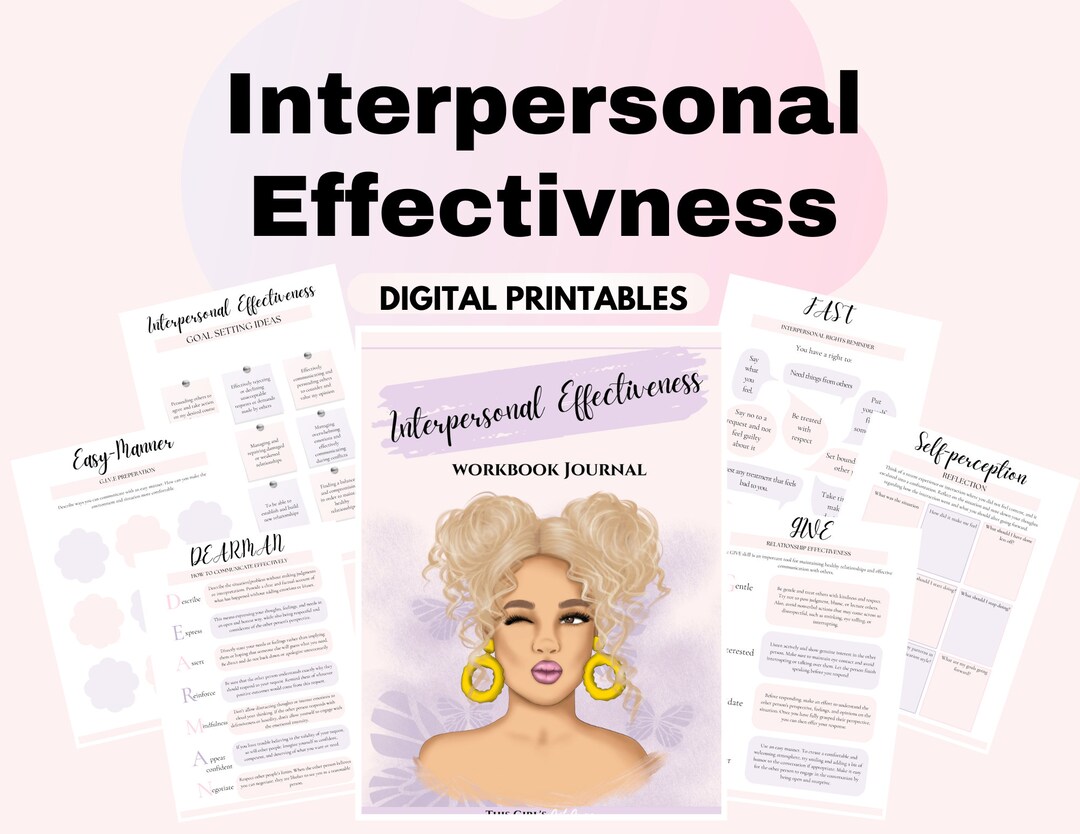 Conflict Resolution Handouts Interpersonal Effectiveness Workbook ...