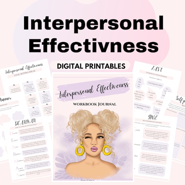 Interpersonal Communication Worksheets - Etsy