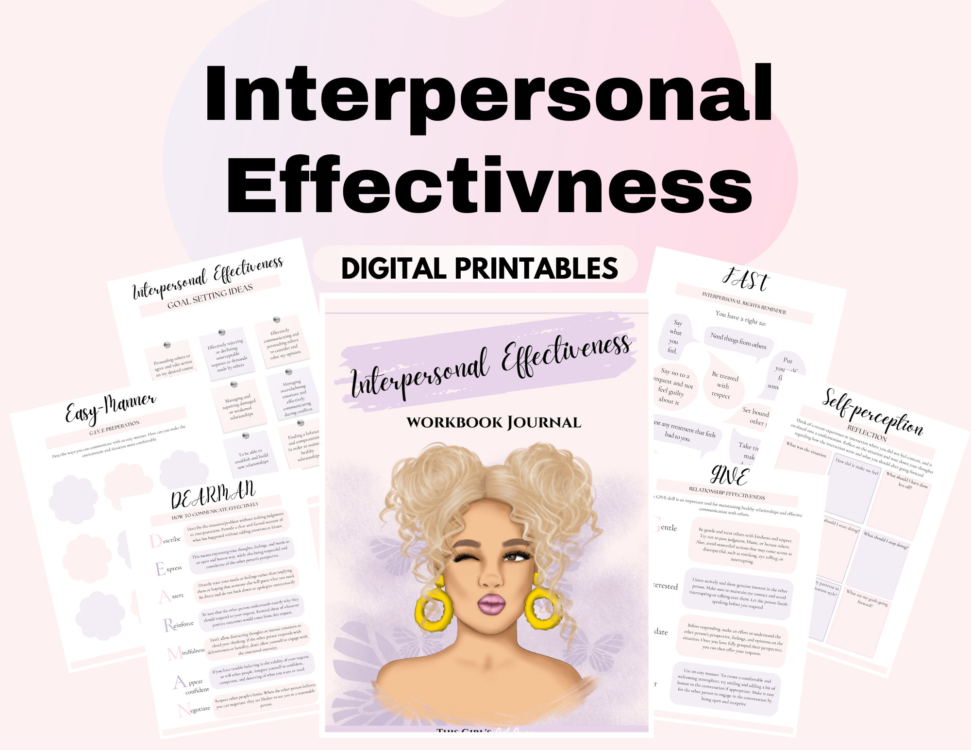 Conflict Resolution Handouts Interpersonal Effectiveness Workbook ...