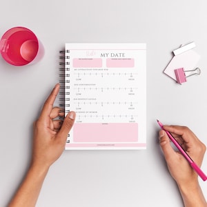 Dating Diva Planner Dating Journal Relationship Journal Dating Bujo ...
