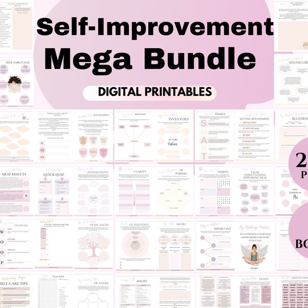 Confidence Building Worksheets - Etsy